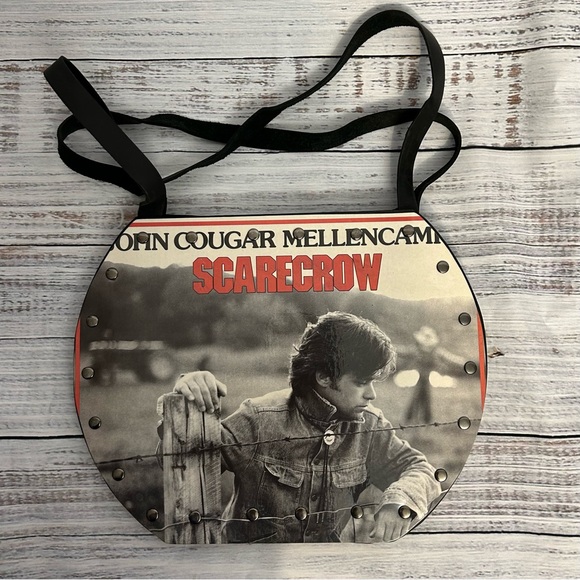 Band In My Hand | Bags | Rare Band In My Hand Vinyl Lp Shoulder Bag ...